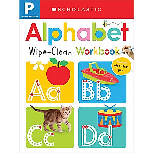 Pre-K Alphabet Wipe-Clean Workbook: Scholastic Early Learners (Wipe-Clean)