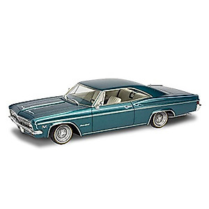 Revell 85-4497 ’66 Chevy Impala SS 396 2N1 Model Car Kit 1:25 Scale 148-Piece Skill Level 4 Plastic Model Building Kit,Blue