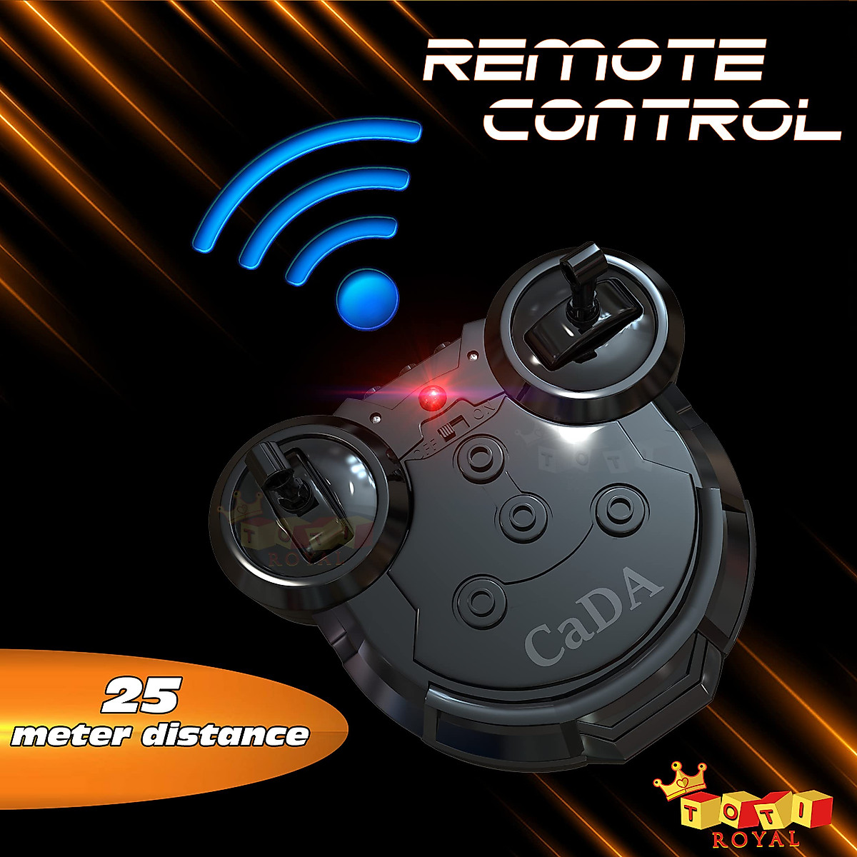 TOTI ROYAL Stem Building Toys for Boys Age 8-12 - 419PCS Remote Control Car Building Kit for Kids & Adult - Model Car Kits to Build for Kids 8-12 Great Remote Control Toy Gift for Your Kids (Yellow)