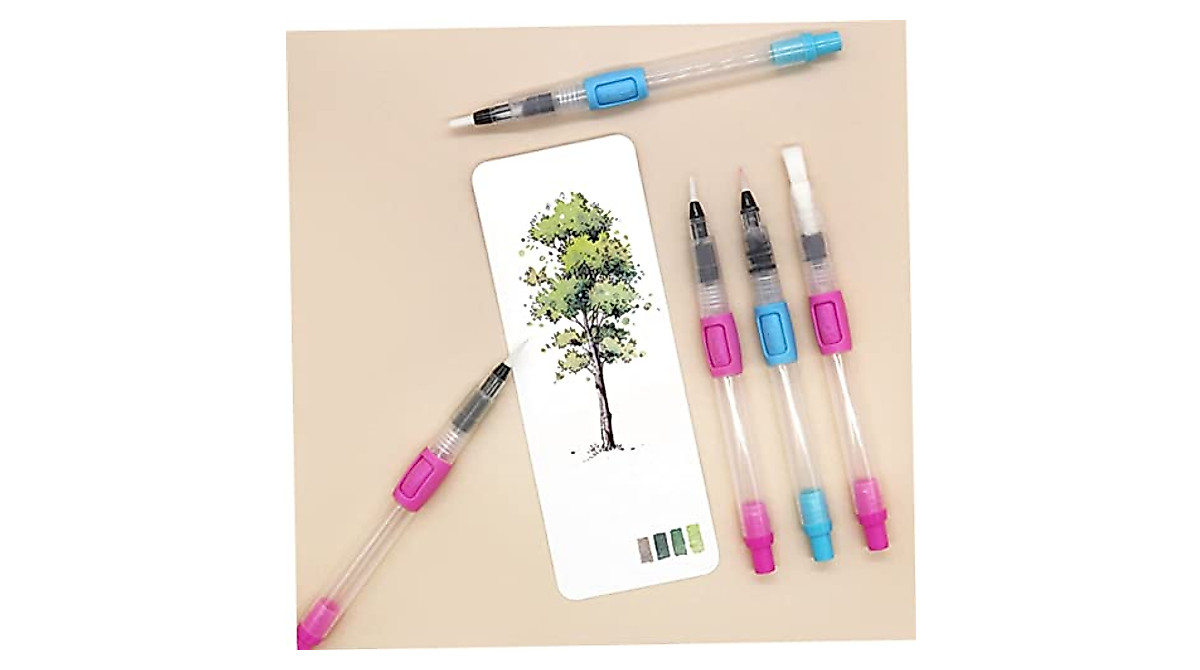 Water Soluble Brush Pen Set for Creative Painting