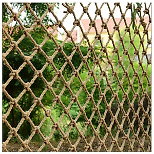 RZM Wall Decor Rope Net, Climbing Net for Kids Stair Balcony Railing Safety Net Hammock Fence Net Cargo Tree House Climb Nets Playground Children Swing Child Safety Netting for Balcony