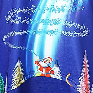 Women's Long Sleeve Oversized Crew Neck Solid Color Knit Pullover Sweater Tops V Neck Lantern Long Sleeve Blouse Hollow Out Casual Shirts Tops A200084 Blue