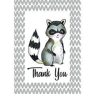 A Paper Smile Woodland Animal Thank You Cards Boxed Set 35 Note Cards