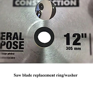 4 PCS 152636-00 Miter Saw Blade Adapter Ring, Miter Saw Replacement Parts, Fits DW718, DWS780, 3660, 3680, DW704, DW705