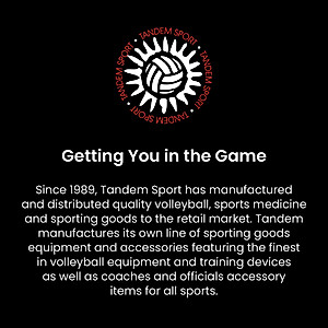 Tandem Sport Straighter Way Volleyball Training Aid - Volleyball Training Sleeves - Training for Passing and Setting Technique - 3 Levels of Resistance - Grey