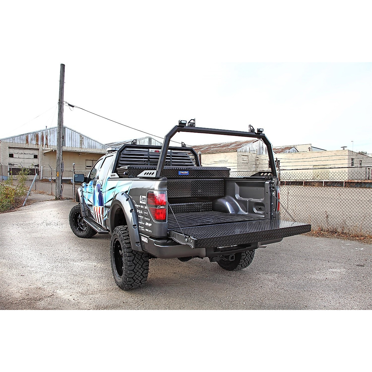 Dee Zee DZ4145B Black-Tread Full Tailgate Protector