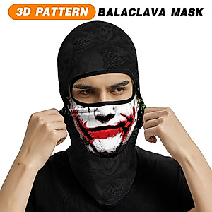 Venswell 3D Balaclava Ski Mask Cool Skull Animal Full Face Mask Cycling/Motorcycle/Halloween