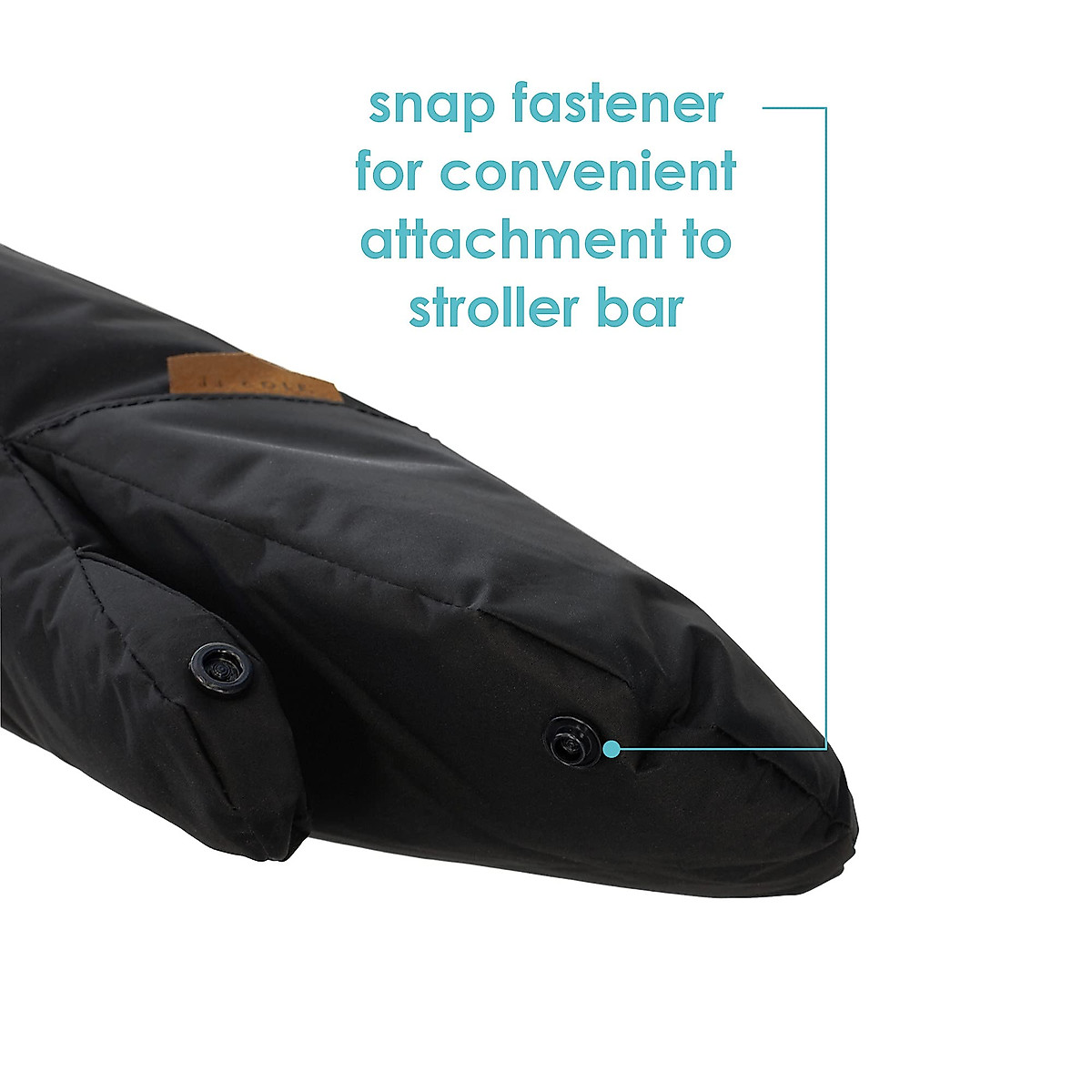 JJ Cole Bundle Me Bundlemitts, Cozy Gloves, Hand Mittens, Attaches to Stroller