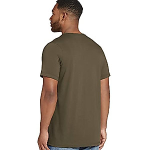 Jockey Men's Casualwear Made in America* 100% Cotton Everyday Tee, Military Green, L