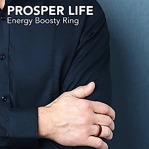 FengShui Cinnabar Ring, 16mm Cinnabar Feng Shui Ring, Elegant Simple Cinnabar Ring, Attract Wealth Money and Lucky Ring for Men Women (1)