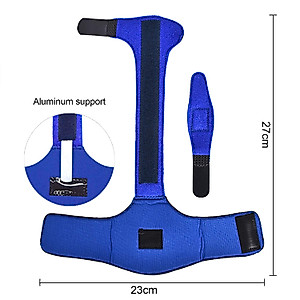 KuKiMa Finger Extension Splint, Medical Aluminum Support Trigger Finger Sprains Wounds Fingers Injuries Strains Mallet Finger Pain Relief Adjustable Extension Splint Fits All Fingers