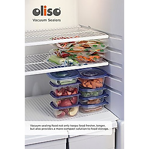 Oliso Pro VAC-SNAP Bags for Oliso Vacuum Sealers (Large, 1 Gallon, 10 Bags)
