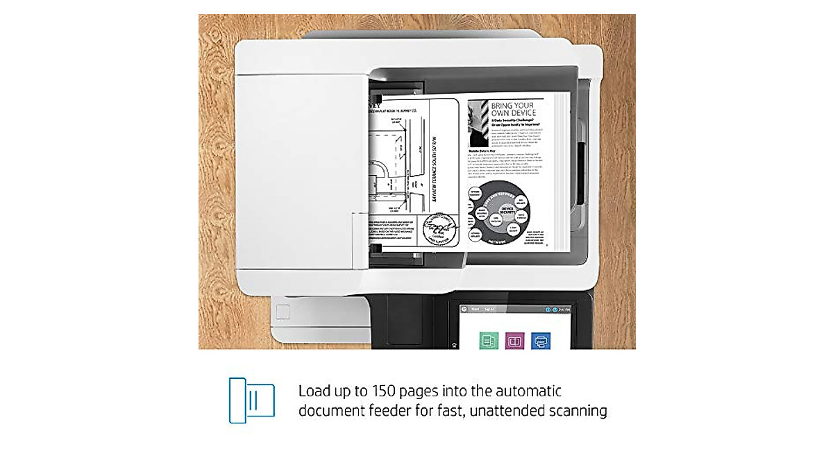 HP LaserJet Enterprise MFP M635h - Secure Monochrome Printer