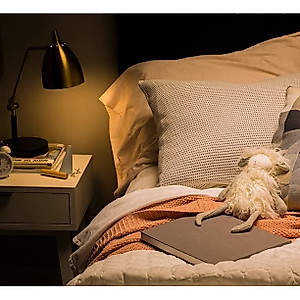 GE A19 Clear Dimmable General Purpose LED Light Bulb, 60W Replacement, Soft White, 4-Pack