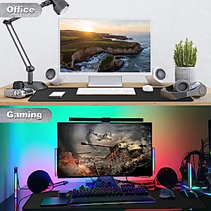 ETZ Large Gaming Mouse Pad,31.5 x 11.8 × 0.12 in with Stitched Edges,Extended Mousepad,Durable Non-Slip Natural Rubber Base,Washable Keyboard Pad,Desk Pad for Gamer,Office & Home,Black