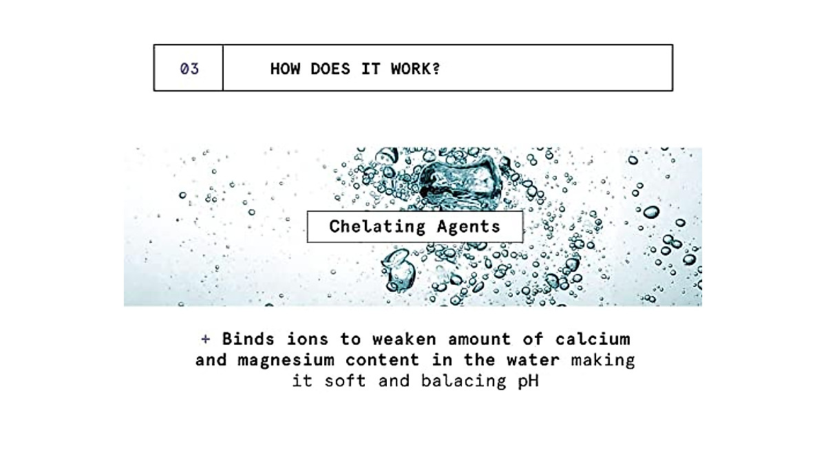 Metrol Chelate Water Softener for Healthier Hair
