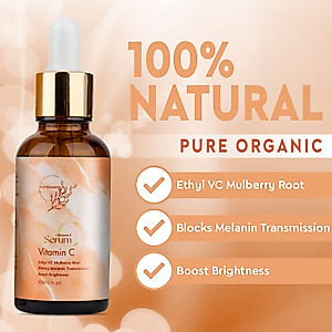 𝗪𝗜𝗡𝗡𝗘𝗥 𝟮𝟬𝟮𝟰* Vitamin C Face Serum – Anti Aging Facial Serum with Vitamin C, Vitamin E & More – Brightening Serum for Dark Spots, Even Skin Tone, Eye Area, Fine Lines & Wrinkles, 1 Fl Oz