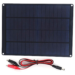 Solar Panel, Portable Solar Charger, Environmental Lightweight 10W Camping for Outdoor Cycling Travel Hiking