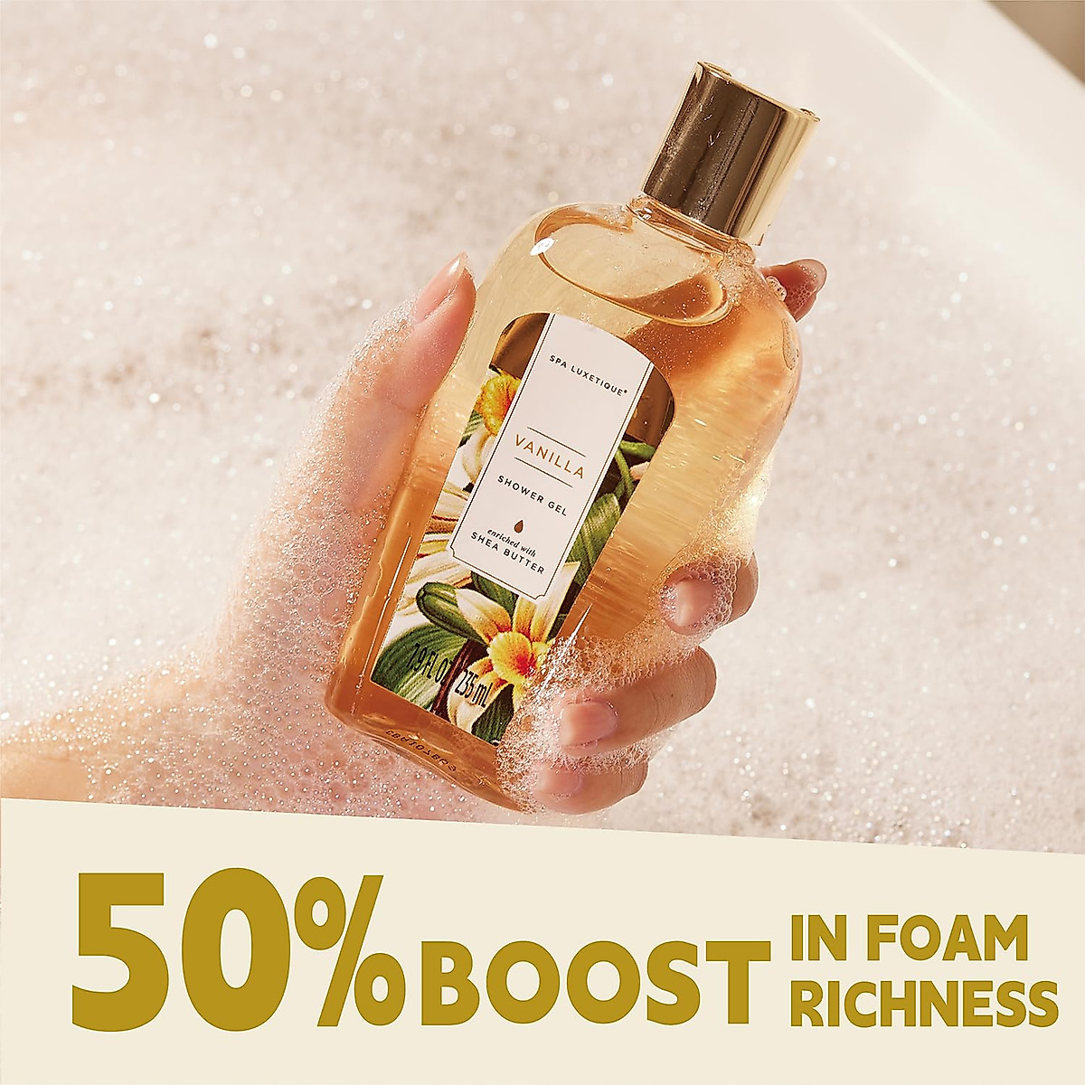 Spa Gift Basket for Women, Spa Luxetique Spa Gift Set for Women - Vanilla Scented Bath Set, 12 Pcs Relaxing Home Spa Kit with Essential Oil, Bath Salts, Body Scrub, Spa Kits for Women