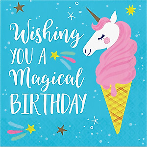 Unicorn Galaxy Napkins, 48 ct