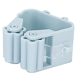 Tnfeeon Mop Rack, Broom Holder Durable and Maximizes for Family for Wall and Ceilings