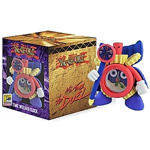 UCC Distributing Yu-Gi-Oh Time Wizard Clock - Timekeeping Mastery in Red, Yellow, White, & Blue for Adults & Children