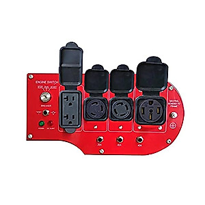 All Power G10000EGL - 10,000 Watt Starting Power Generator Dual Fuel JD Engine Electric Start Portable Generator Relaunched Style