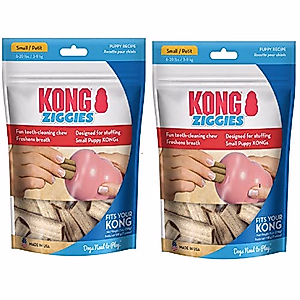 KONG - Ziggies Puppy Small, Pack of 2
