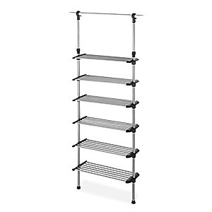 Whitmor 6 Shelf Closet System - Adjustable Closet Maximizer