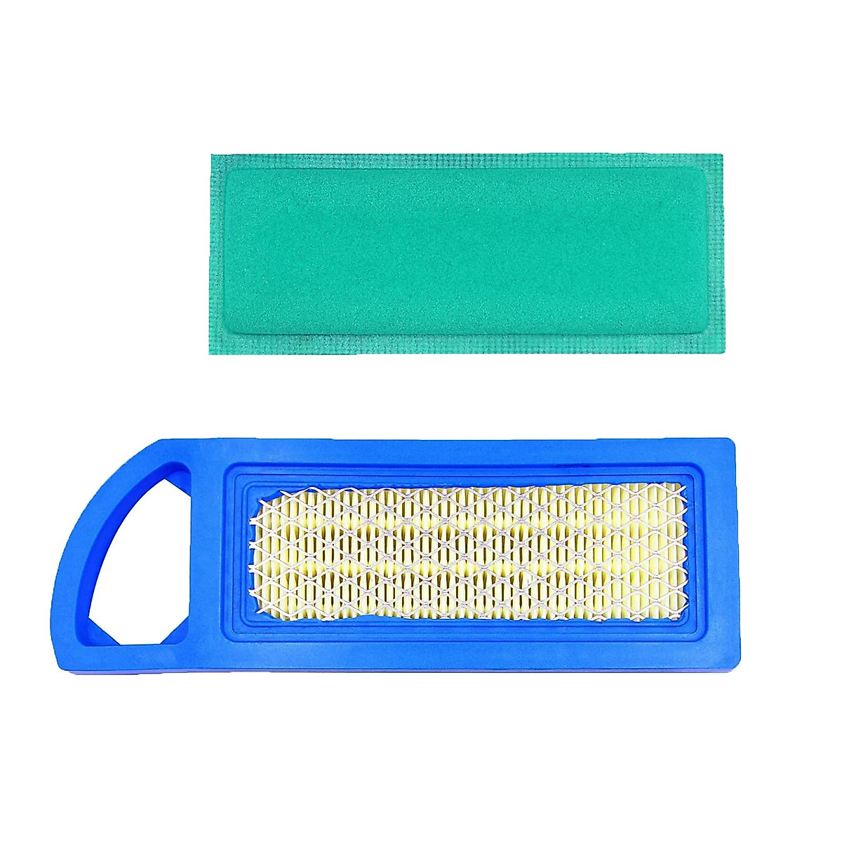 Quaprodur 697153 698083 Air Filter Kit Replacement for Briggs and Stratton 795115 698083 697014 697634 794422 Replacement for Craftsman LT1000 795115 794422 697014 GY20573