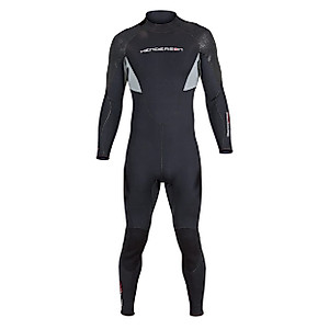 Henderson 3mm Mens Thermoprene Pro Back Zip Wetsui - Black - XX-Large