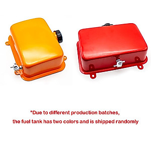 7KW Electric Vehicle Gasoline Generator, Range Extender Electric Start Automatic Frequency Conversion Electric Tricycle Generator (60V, Split Tank)