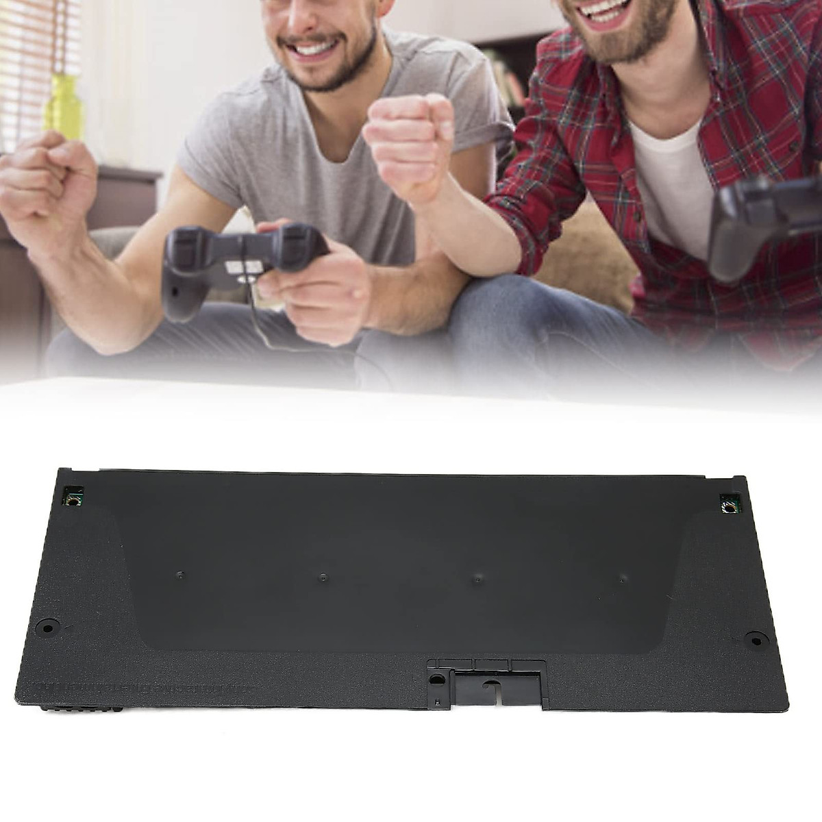 Hilitand N16‑160P1A Power Supply Internal Replacement with Power Cord for PS4 Slim(for CUH-21XX CUH-2115)(Black-US)