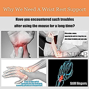 OMYOPPAI Oppai 3D Mouse Pad Anime Role Taihou Uncensored Cute Girl Hentai Mousepads with Soft Wrist Rest Support Silicone Gel Cushion Pad (White)