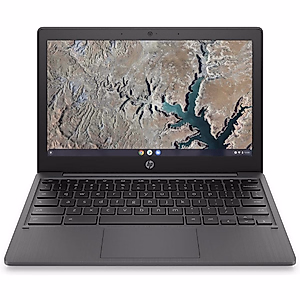HP Chromebook 11 Laptop, MediaTek MT8183, 4 GB RAM, 64 GB eMMC, 11.6" HD Anti-Glare Display, Chrome OS, Long Battery Life, USB-C Port, Custom-Tuned Speakers, Lightweight (11a-na0070nr, 2022, Ash Gray)