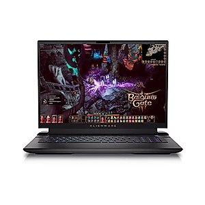 AimCare NewestDell_Alien.Ware M18 R1 Gaming Laptop 18 inch QHD Display Intel i9-13980HX 64GB RAM 4TB SSD RTX 4090 16GB GDDR6 24 Core Type-C WiFi Thunderbolt 4 Win 11H 1-Week Support