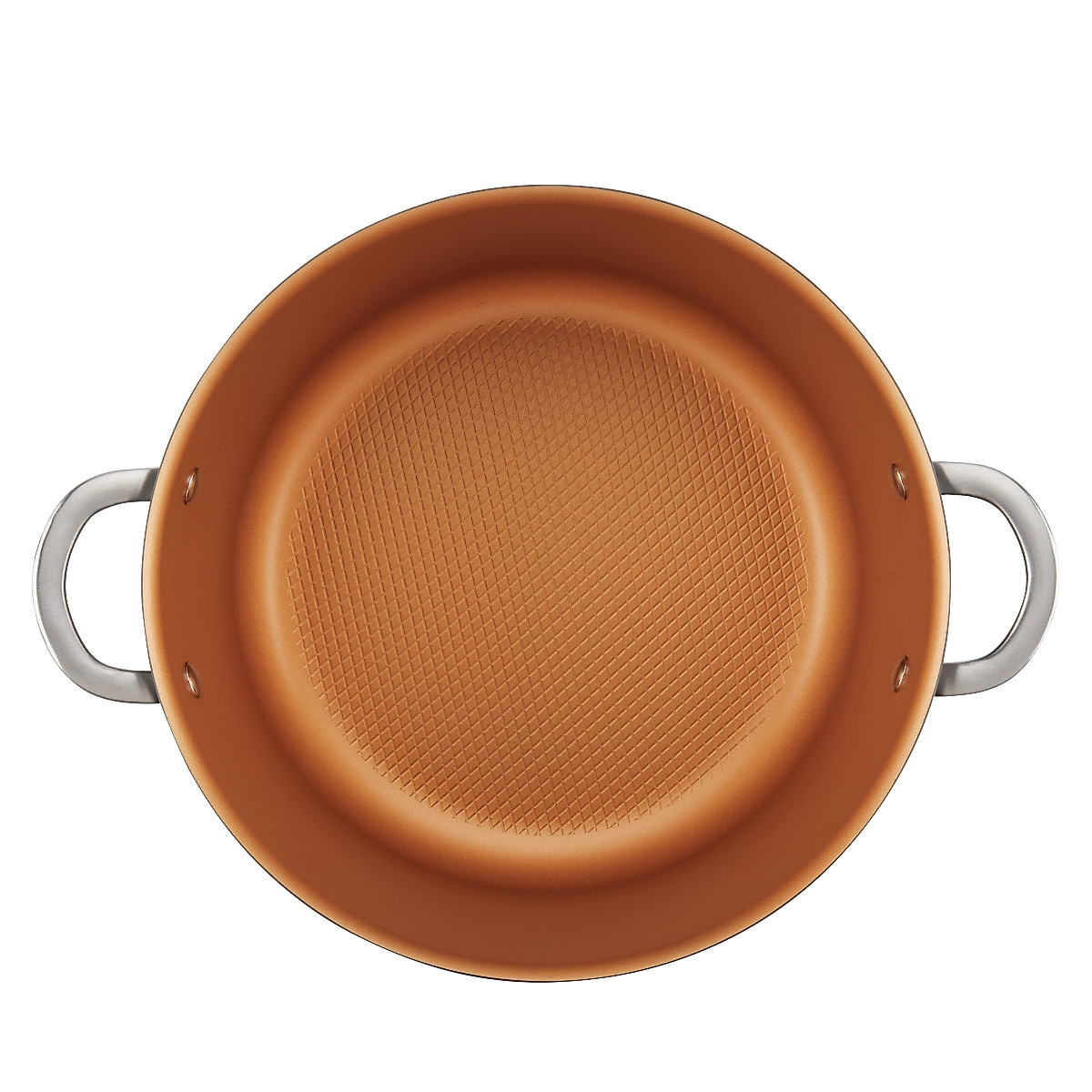 Ayesha Curry Home Collection Hard Anodized Nonstick Stock Pot/Stockpot with Lid, 10 Quart, Charcoal Gray