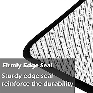 ALALAL African Elephant Area Rug, Animal Rug for Living Room, Durable Rug Carpet for Bedroom Home Decorative 5'x7' (80 X 58 in) Black/Grey