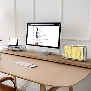 2PK - SimpleHouseware Over The Cabinet Door Organizer Holder, Silver