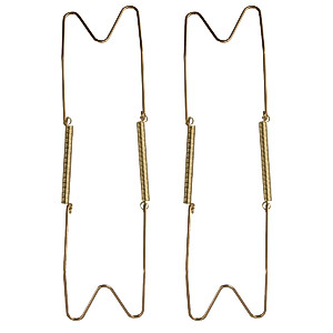 2 Pieces Wall Plate Hanger Decorative Dish Holder 8Inch/10Inch/12Inch/14Inch/16Inch Invisible Plate Dish Hanger Wall Display Hooks Home Decor (12 Inch)