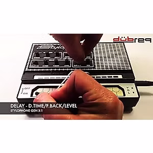 Stylophone Gen X-1 Portable Analogue Electronic Synthesizer with Built-in Speaker | Synth Musical Instrument | Synthesizer Keyboard | Stylophone Instrument