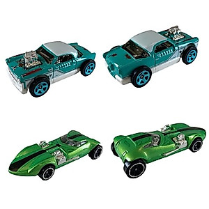 Hot Wheels HW Legends Multipacks of 6 Toy Cars, 1:64 Scale, Authentic Decos, Popular Castings, Rolling Wheels, Gift for Kids 3 Years Old & Up & Collectors