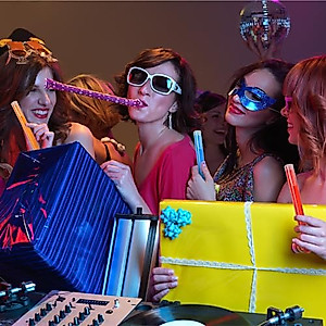 Sliner 62 Pcs Secret Tampon Flask Set Includes 1 oz Tube Flasks Reusable Self Adhering Wrappers Funnels with Handles for Women Girls (Classic Style)