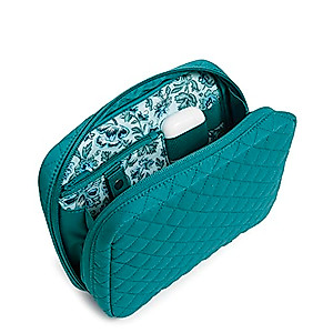 Vera Bradley Women's Cotton Cord Organizer, Forever Green - Recycled Cotton, One Size