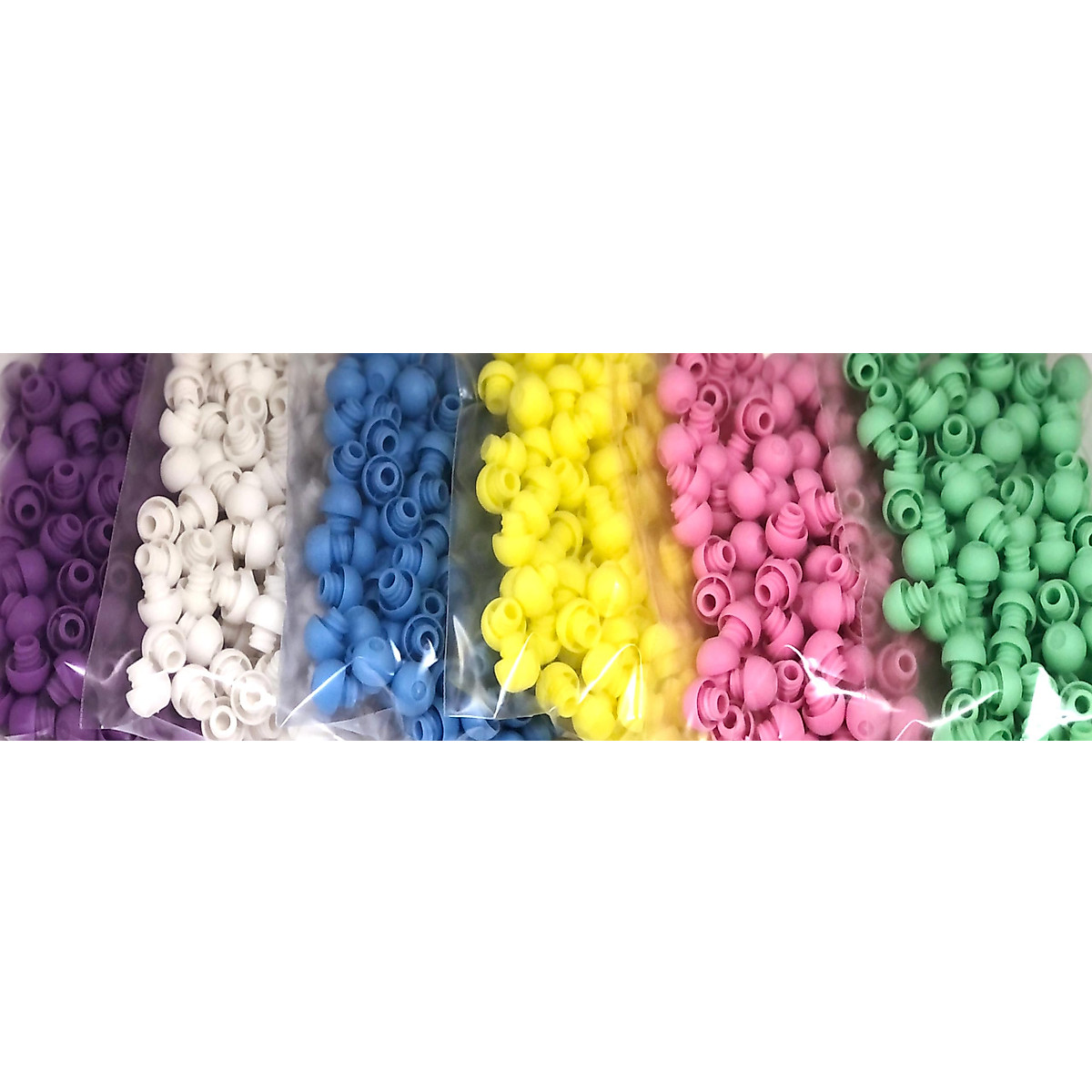 Syringe Caps for Pets fit Slip leur and Lock luer PURPLE (100 caps)