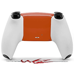 WraptorSkinz Skin Wrap compatible with Sony PS5 DualSense Controller Solids Collection Burnt Orange (CONTROLLER NOT INCLUDED)