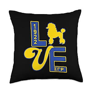 Sigma Gamma Rho Sorority Throw Pillow