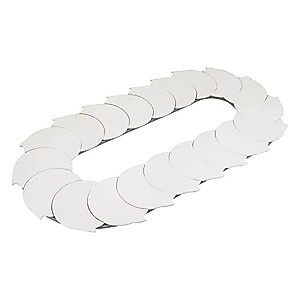 Rotating Food Turntable 3.28ft Adjustable Dining Table 360° Manual Swivel Food Serving Train Dining Table Turntable for Dining Room Party