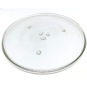 OEM Samsung Microwave Glass Plate Tray Turntable Shipped with SMH8165W, SMH8165W/XAA, SMH8165W/XAC, SMK9175ST, SMK9175ST/XAA