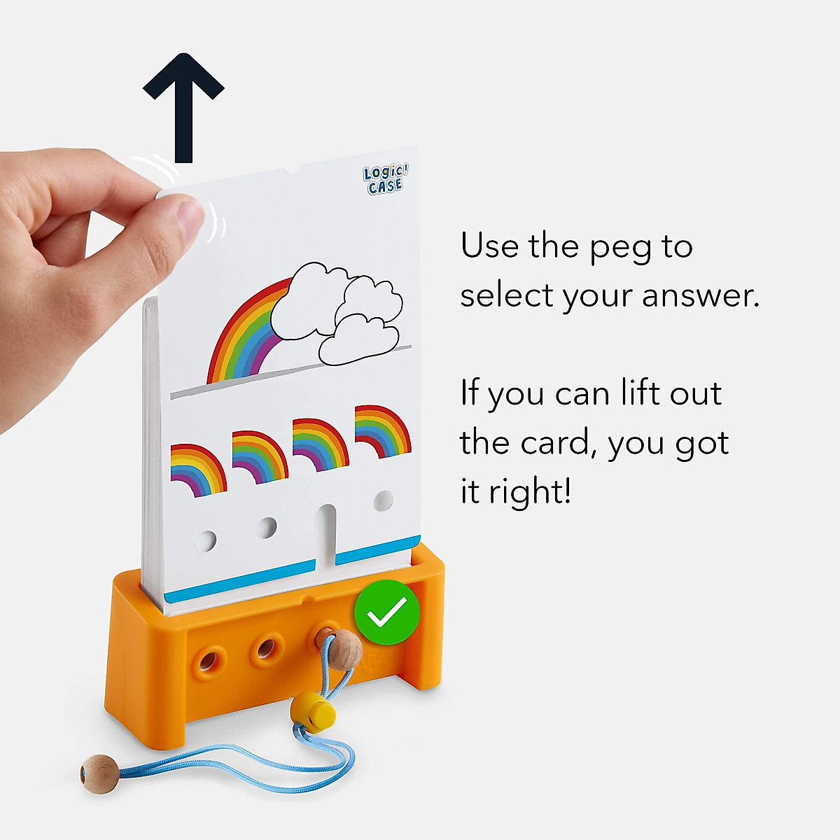 HABA Logic! CASE Starter Set - Brain Building Puzzles for Ages 6+